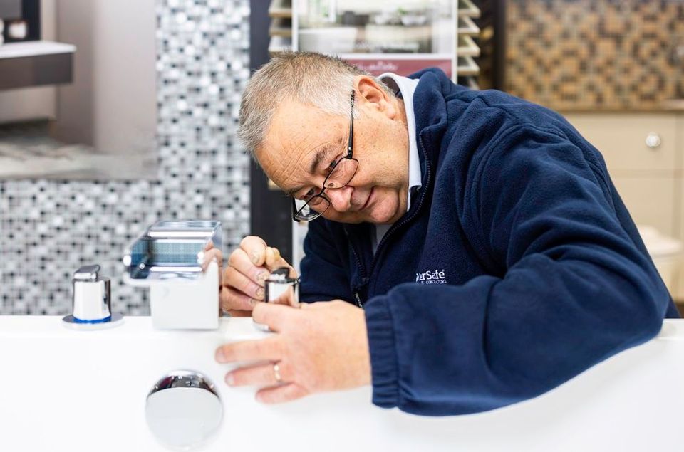 Behind the scenes of our latest plumber photography